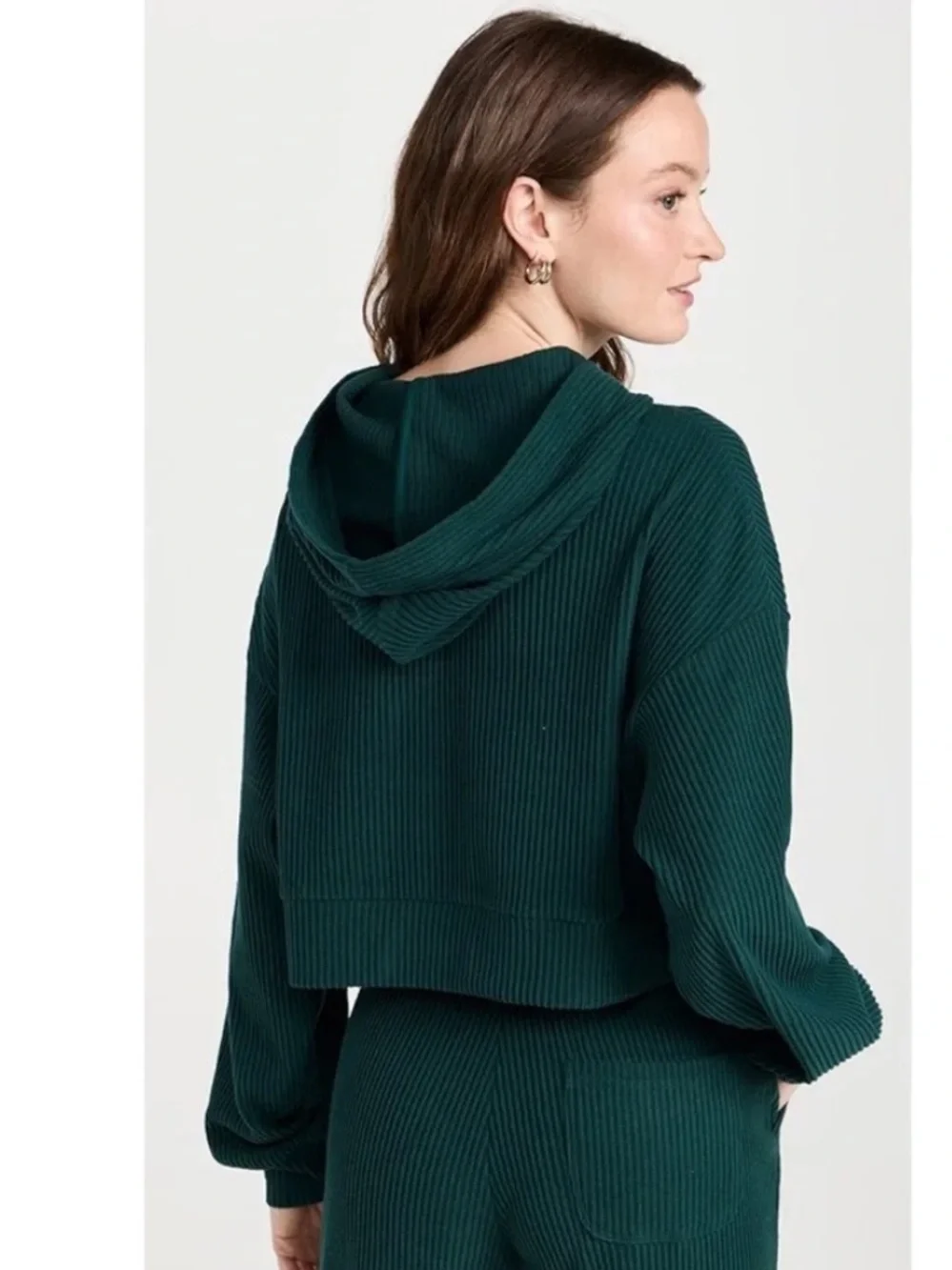 ALO Yoga | Tops | Alo Yoga Muse Hoodie In Midnight Green | Poshmark